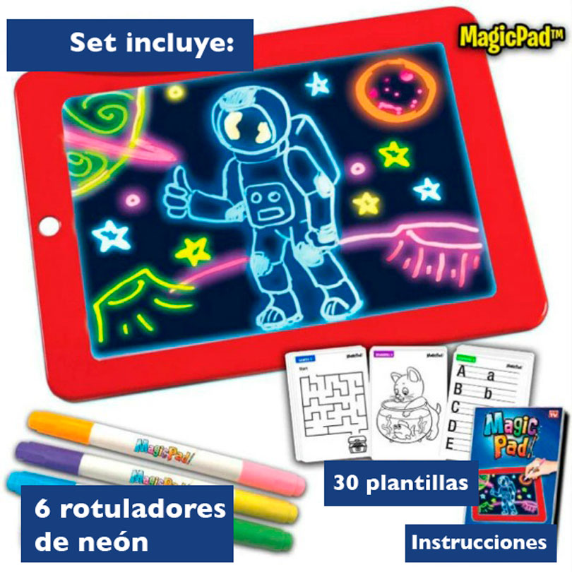 MagicPad™ - La tableta mágica de MundoJuego® – Mundojuego-es.com